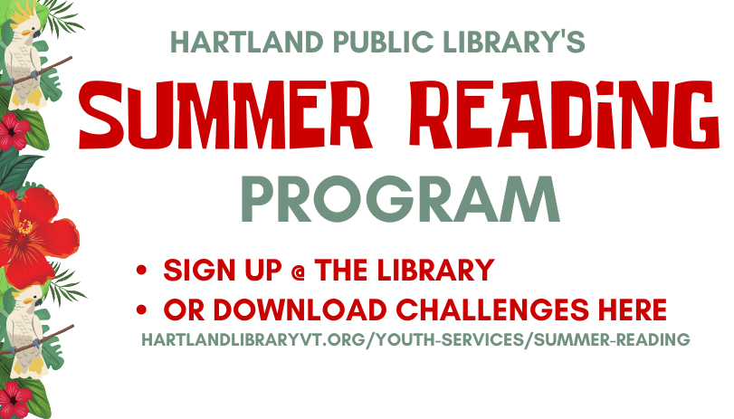Books, Magazines, AudioBooks, Reading Programs | Hartland Public Library